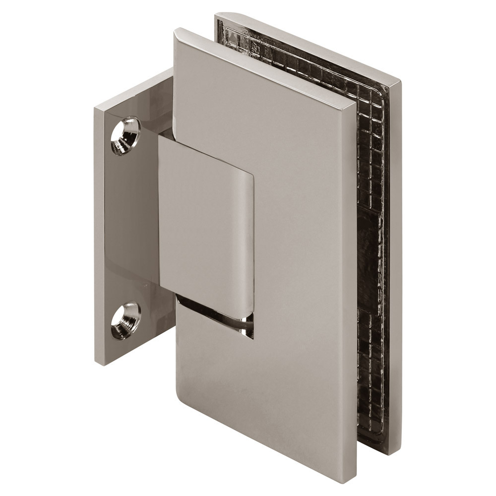 Regular Duty Brushed Nickel Venus Adj. Wall Mount Hinge