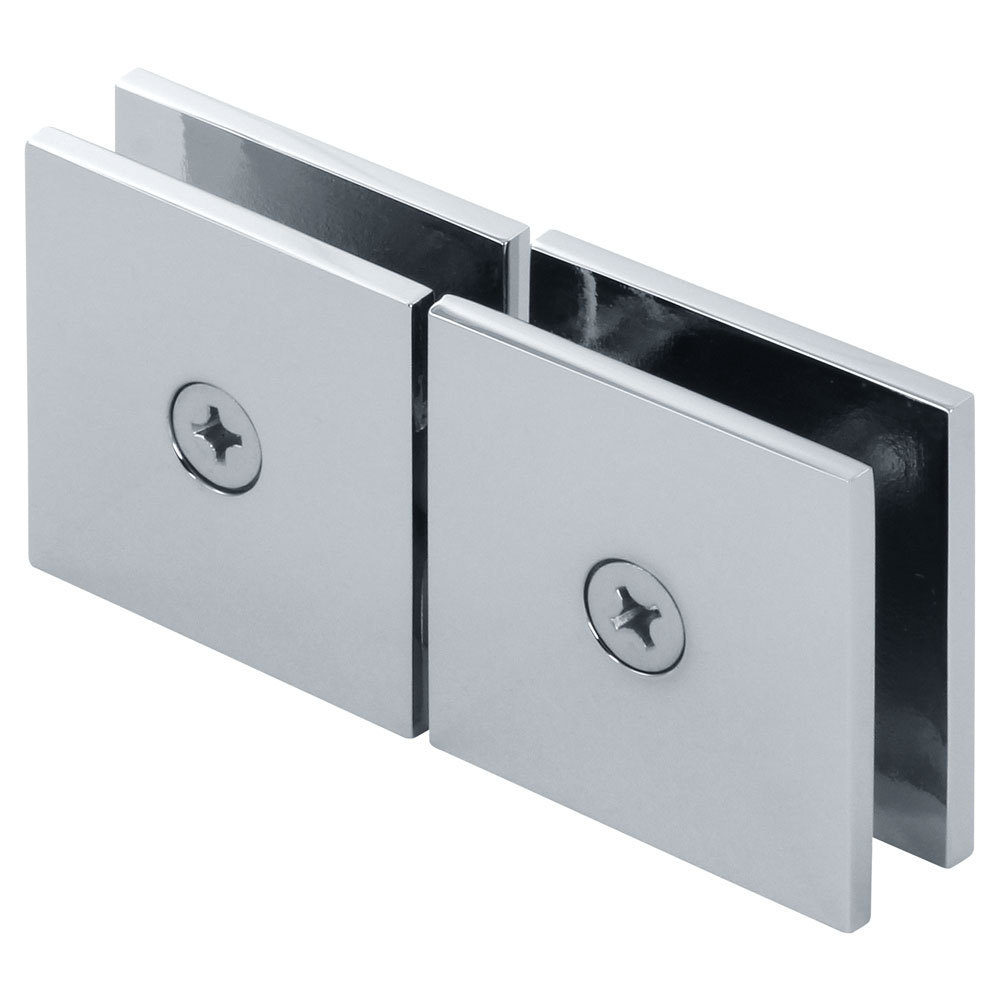 Square 180-Degree Glass-to-Glass Movable Transom Clamp